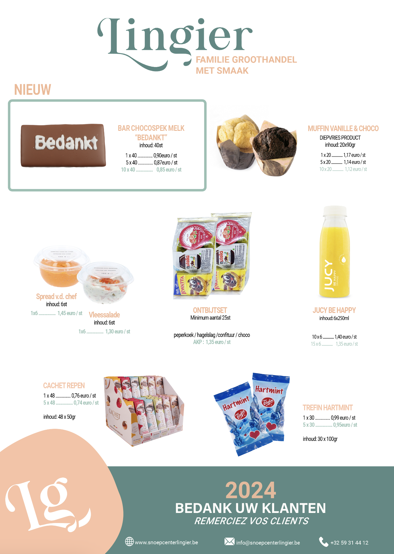 Homepage | Lingier Familie groothandel met smaak